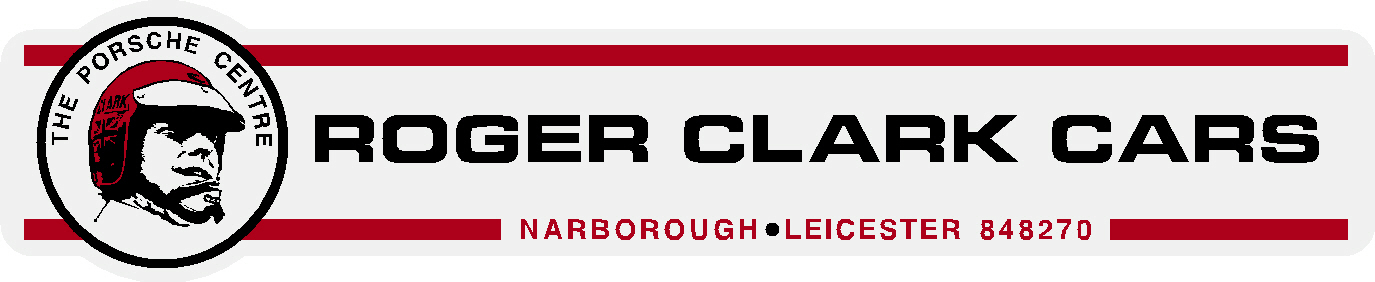 Roger Clark Cars - Leicester - Porsche - Dealer Sticker