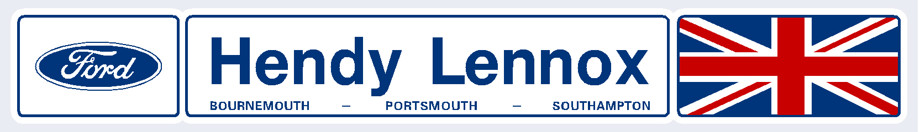 Hendy Lennox - Bournemouth Portsmouth Southampton - Ford - Dealer Sticker