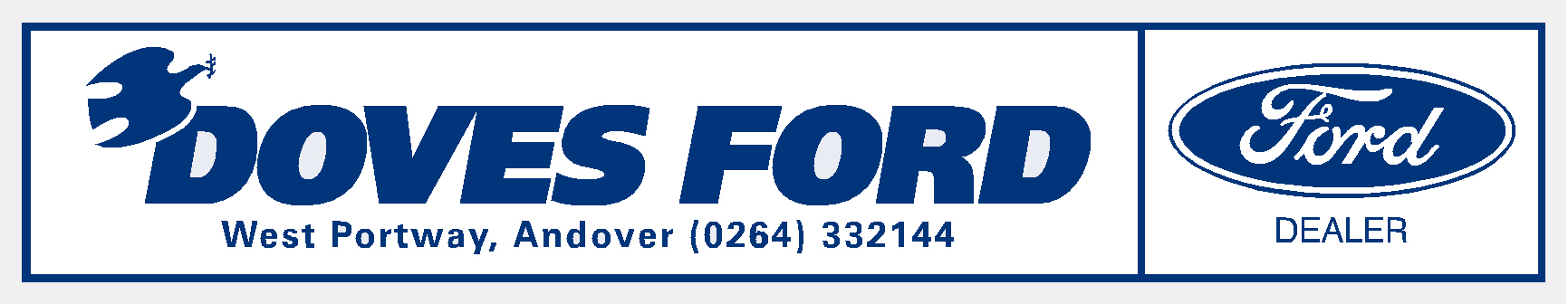 Doves Ford - Andover - Ford - Dealer Sticker / DMB Graphics Ltd