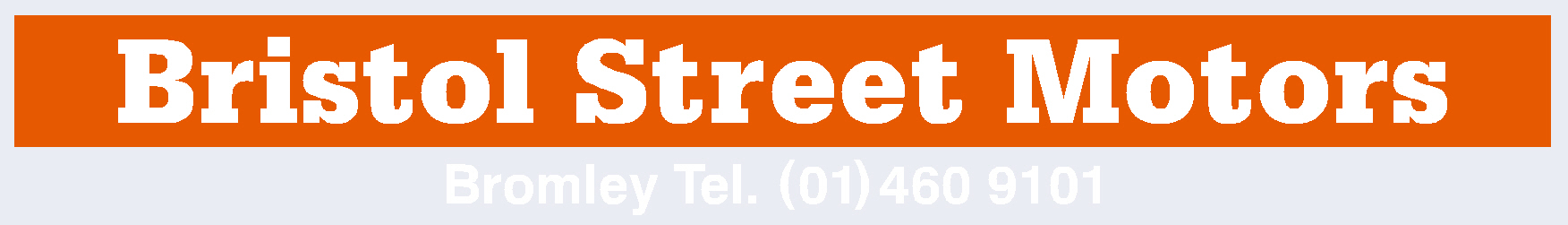 Bristol Street Motors - Bromley - Dealer Sticker