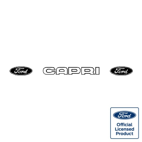 Ford Capri Decal with Ford Logos / DMB Graphics Ltd