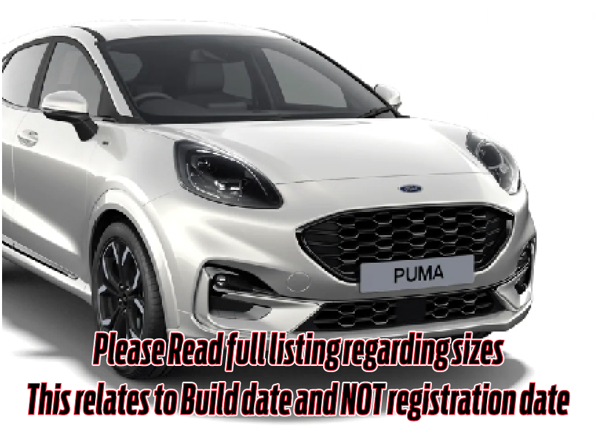 Puma September 2023 - Early 2024 - Pre Facelift - Gel Badge Overlays