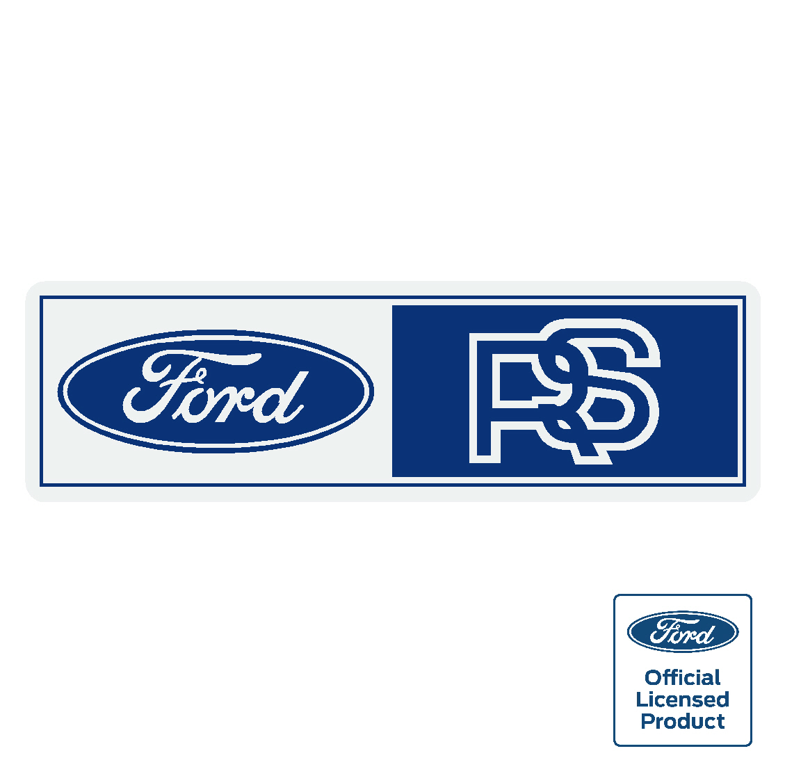 Ford RS Oblong Decals / DMB Graphics Ltd