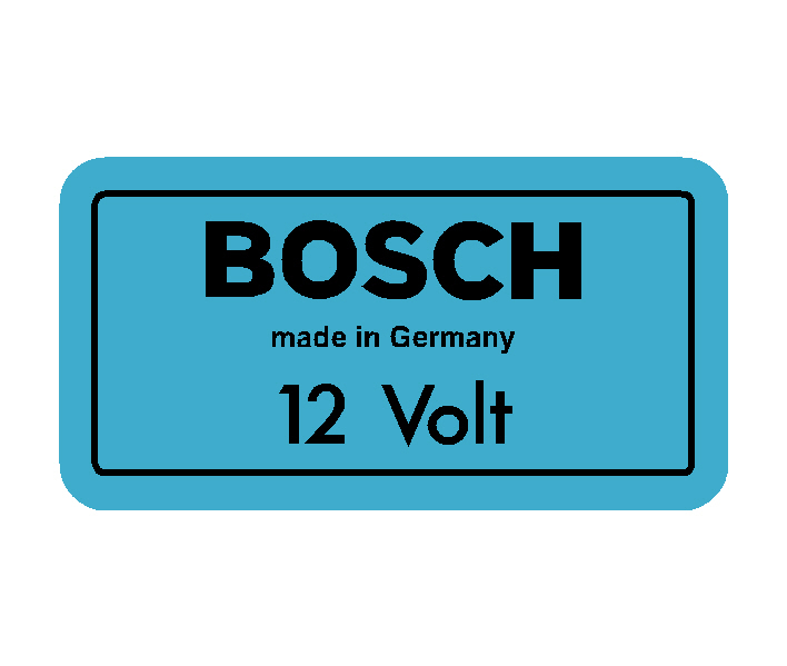 Bosch Coil Decal 12V / DMB Graphics Ltd