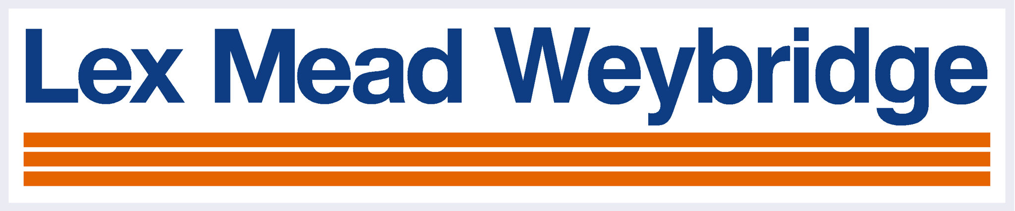 Lex Mead - Weybridge - Dealer Sticker / DMB Graphics Ltd