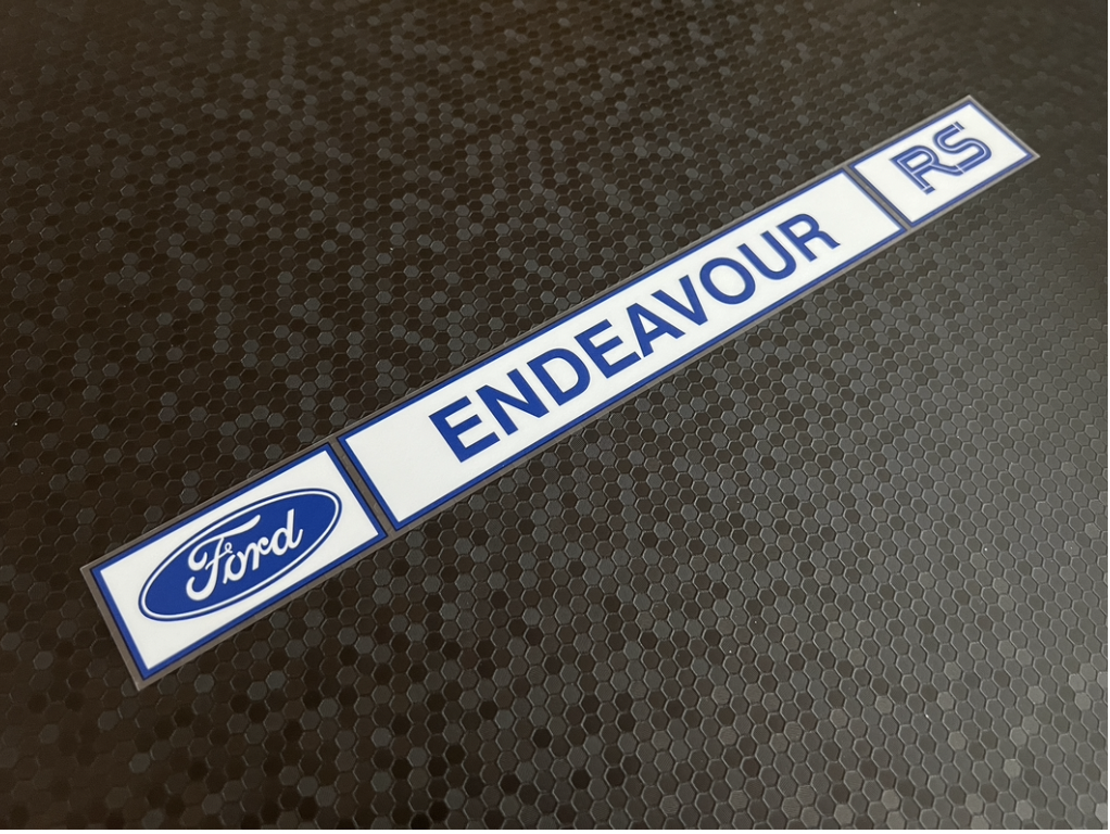 Endeavour - Brighton - Ford - Dealer Sticker / DMB Graphics Ltd