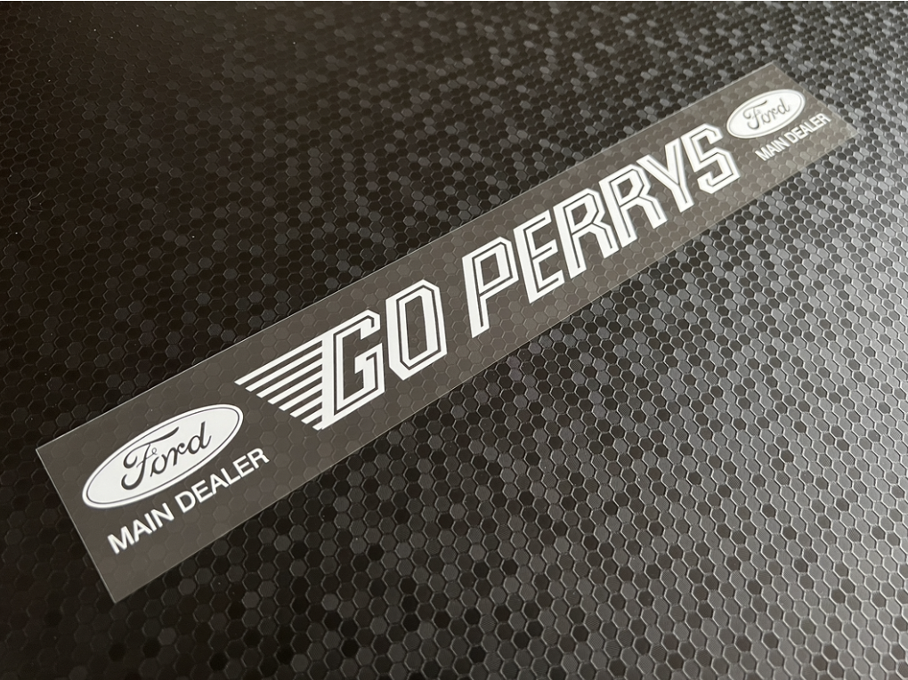 Go Perrys - Ford - Dealer Sticker / DMB Graphics Ltd