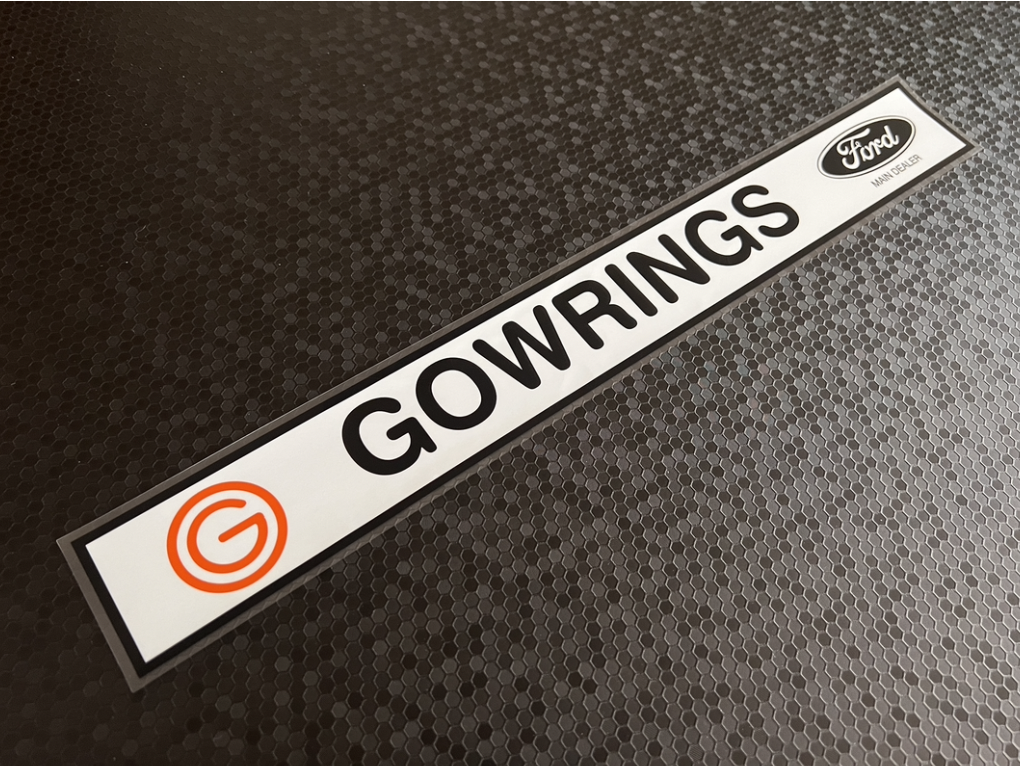 Gowrings - Ford - Dealer Sticker / DMB Graphics Ltd