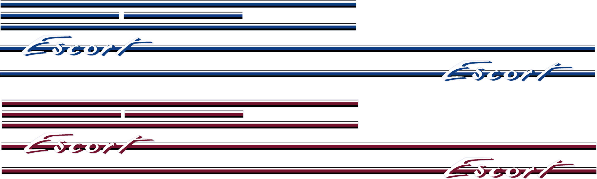 Escort Eclipse Mk4 Decal Kit / DMB Graphics Ltd