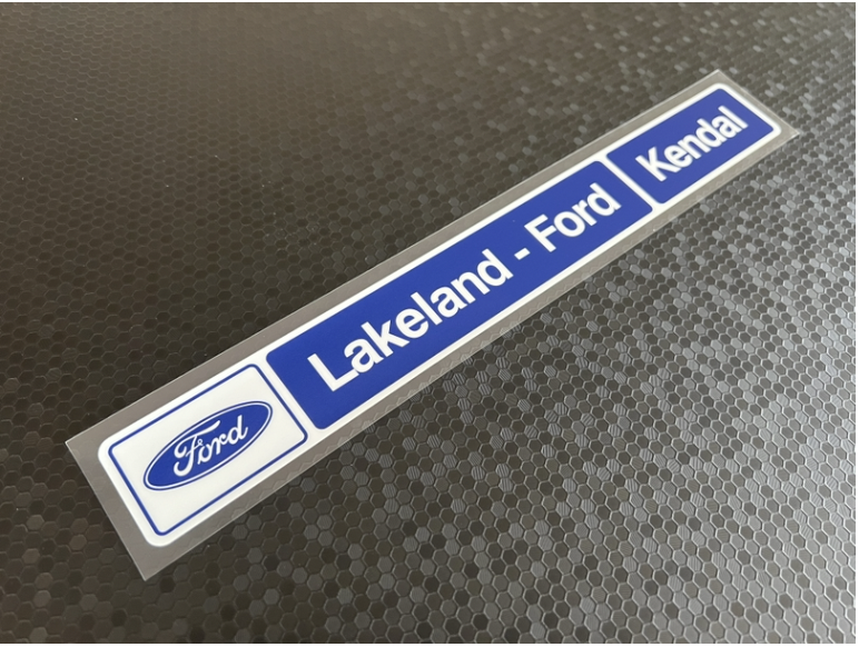 Lakeland Ford - Kendal Cumbria - Dealer Sticker