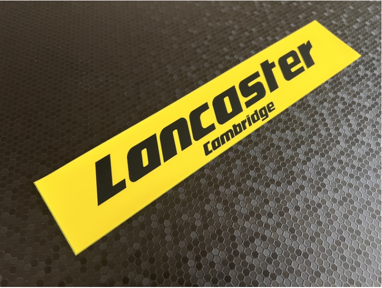 Lancaster Cambridge - Dealer Sticker / DMB Graphics Ltd