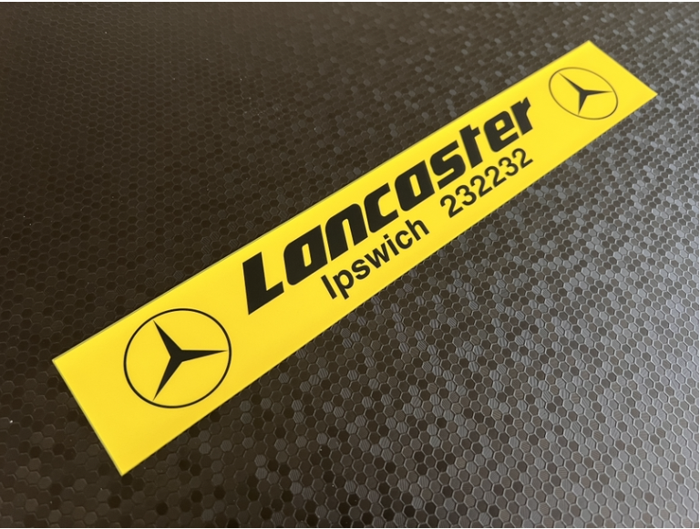 Lancaster - Ipswich - Mercedes - Dealer Sticker