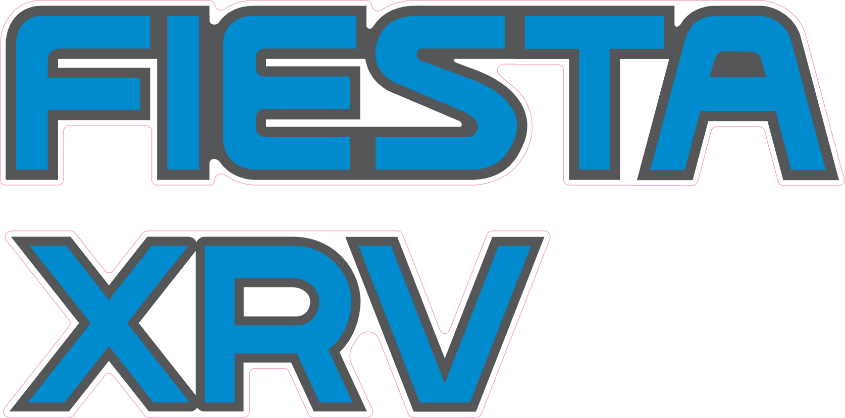 Fiesta Mk3 XRV Tailgate Decal / DMB Graphics Ltd