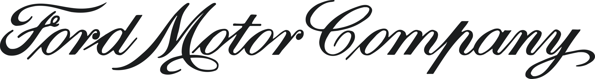 Ford Motor Company Script Decal / DMB Graphics Ltd