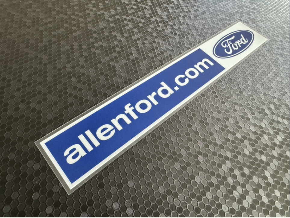 Allen Ford - Ford - Dealer Sticker - V2 / DMB Graphics Ltd