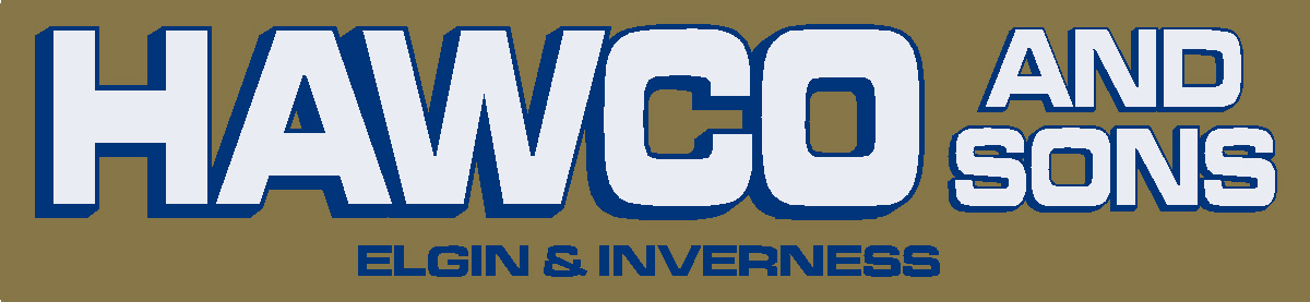 Hawco and Sons - Elgin & Inverness - Dealer Sticker